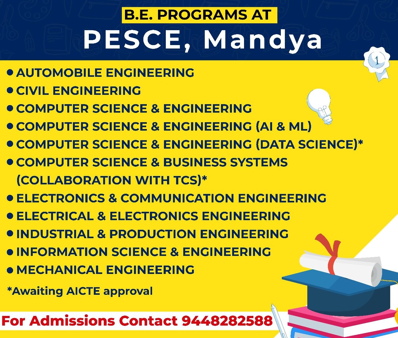 PES College of Engineering Mandya | Engineering College in Karnataka
